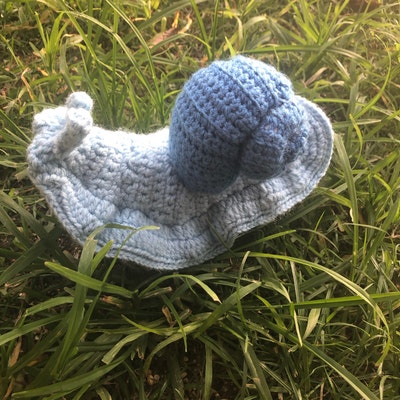 Add-on Round Snail Shell for Giant and Medium Snails Crochet - Etsy