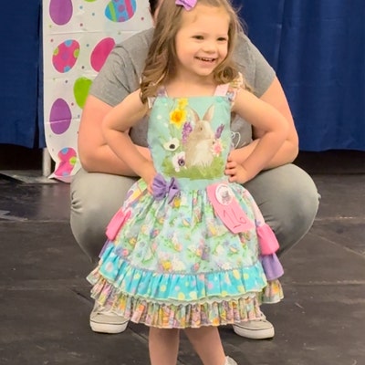 Donkey and Shrek Vintage RARE Fabric Dress Size 7 Ruffles - Etsy