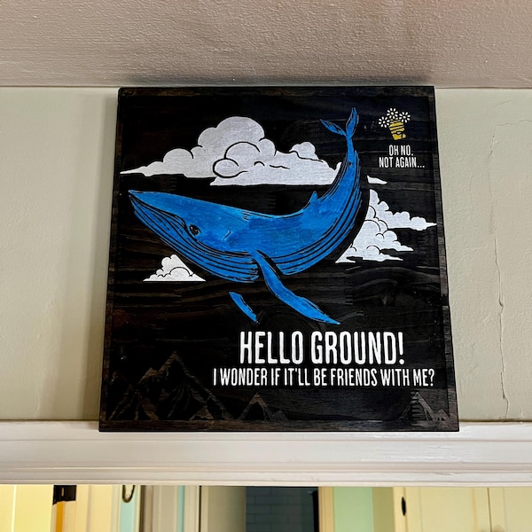 The Burrow Sign- Wizardly Fan Art! - Etsy