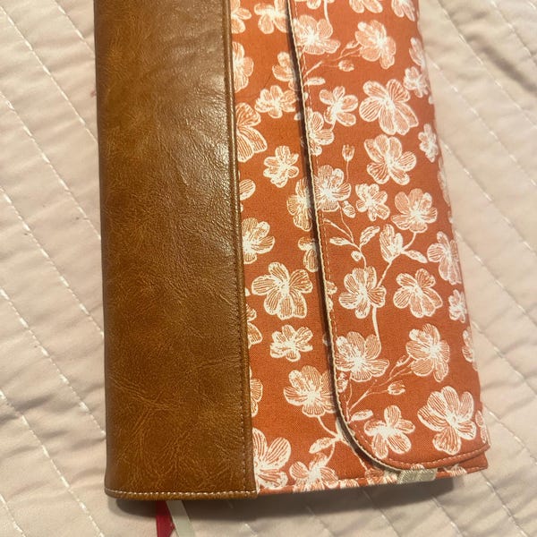 Wrap-around Book Cover, Book Sleeve, Book Pouch, Padded Book Cover ...