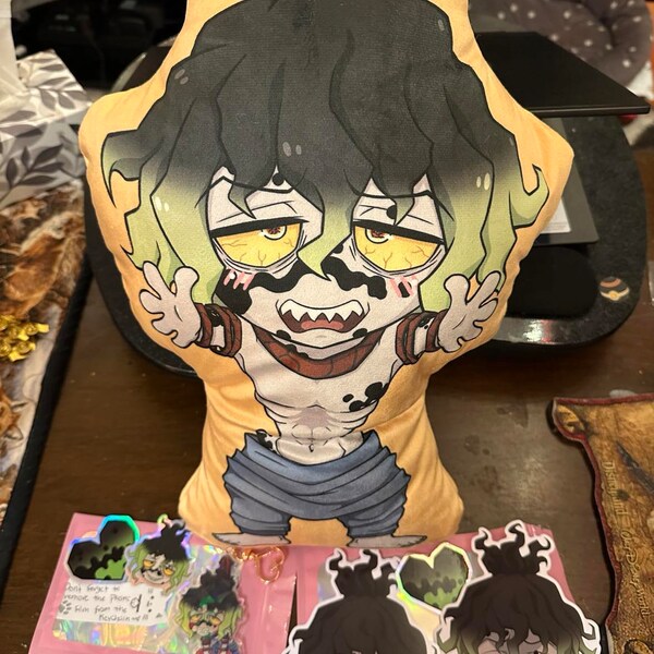 Gyutaro Acrylic Holographic Keychain - Etsy