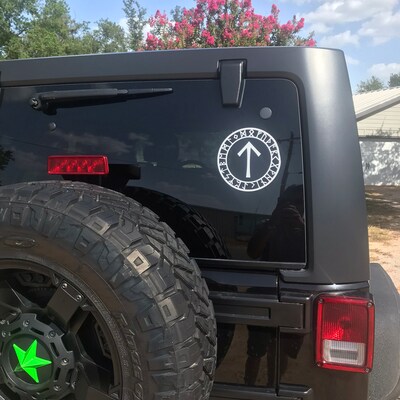 Archangel Raphael Sigil Vinyl CAR DECAL Angel Symbol Mystic - Etsy