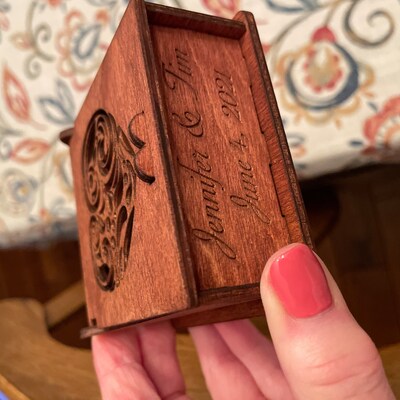 Money Gift Boxes for Cash Birthday With Custom Message Personalized ...