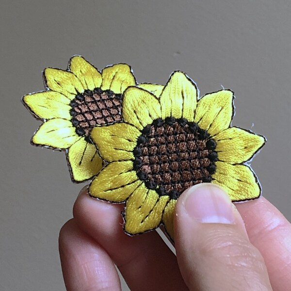 Sunflower Patch - Iron on - Applique - Etsy
