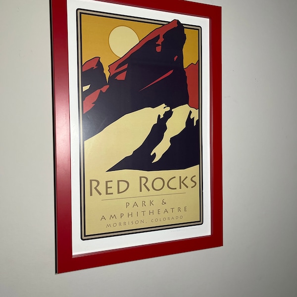 Confetti, Modern Red Picture Frame, .875" Wide, 70 Sizes (140635) Craig ...