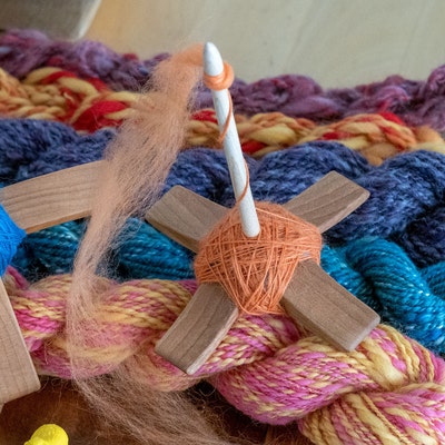 5/8 Maple Mini Glider Turkish Drop Spindle - Etsy