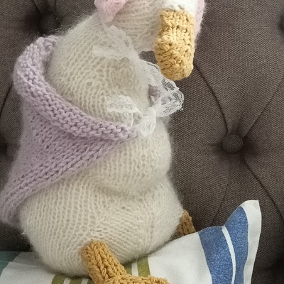 Darling Duck KNITTING PATTERN - Etsy