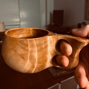 Kuksa with animal picture Moose from Lapland 180 | Etsy