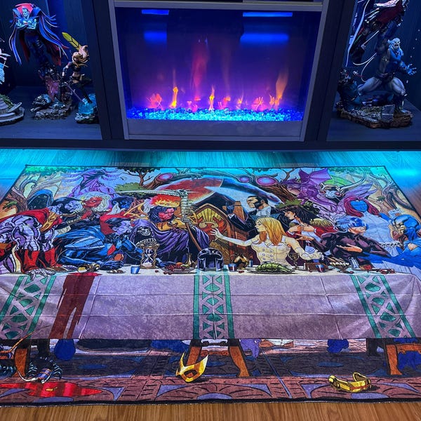 Arcade Carpet, Colorful Trippy Area Rug, 80s 90s Accent Floor Mat, Game ...