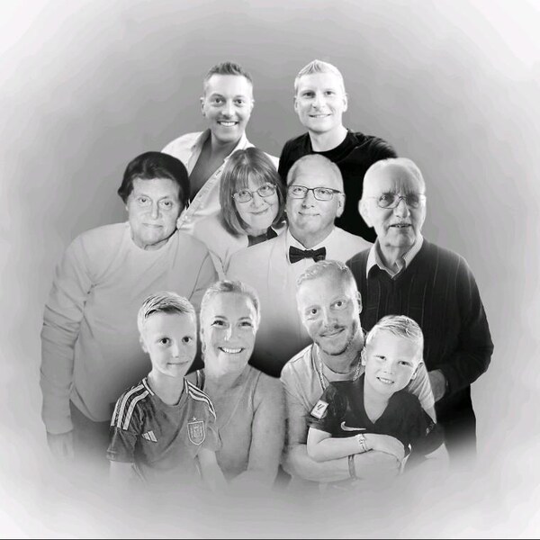 Merge Family Photos, Add Person to Photo, Custom Memorial Gift ...