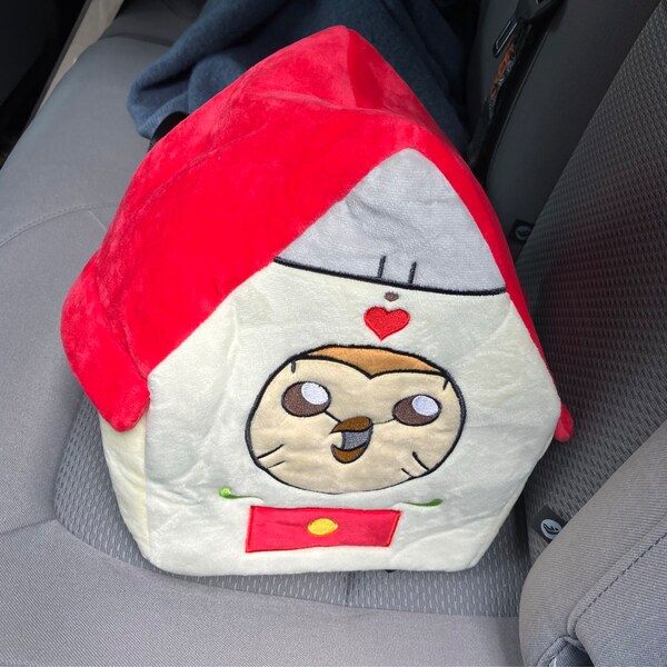 The Owl House Inspired Flapjack Palisman Plush Keychain Cardinal Bird ...