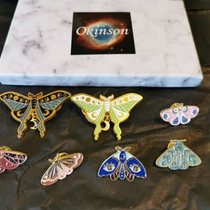 Stars Moon Star Enamel Cute Pin Set Pins Laple Pin Hard Enamel - Etsy