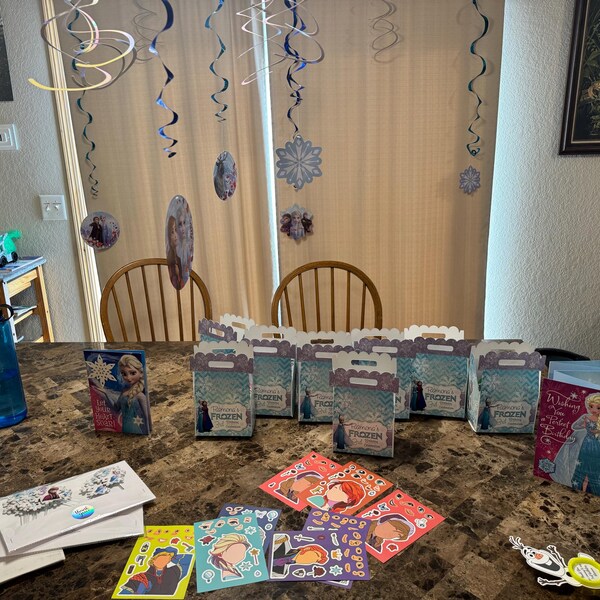 Disney Princess Birthday Personalized Qty 8 Gable Favor Goody Boxes - Etsy