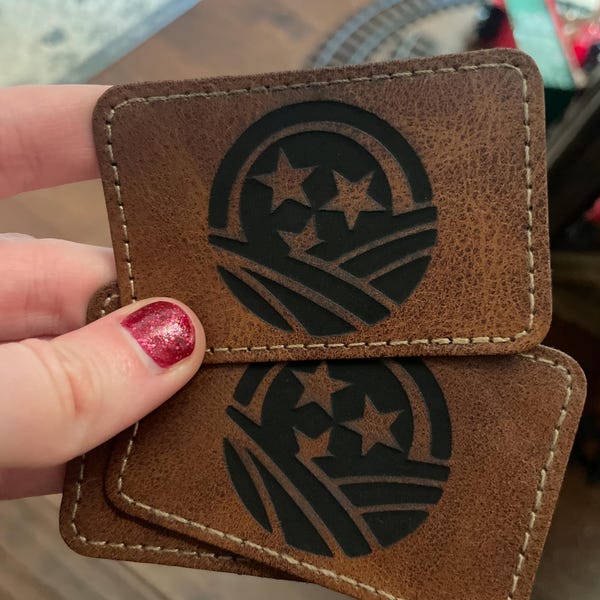 Custom Iron on Patches for Business Logo Patches DIY Iron on Patch Faux Leather Patch Do It ...