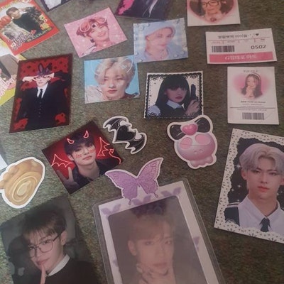 Kpop Green Dragon Y2K Deco Toploader Kawaii Sparkle Designs With FREE ...