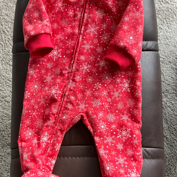 MATEI Footie One Piece Jumpsuit Pattern, Baby Onesie Pdf Pattern ...