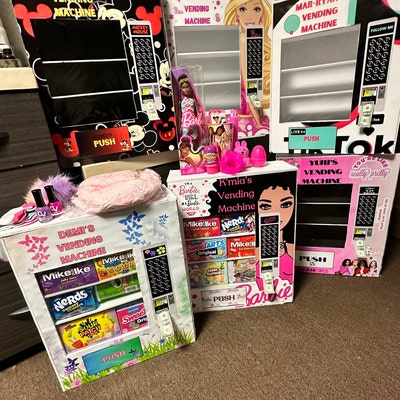 8x10 Vending Machine Template Blank Canva Editable - Etsy