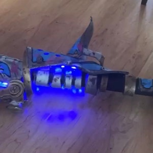 Jinx Arcane Fishbones Cosplay Blueprint and Instruction Guide PDF - Etsy