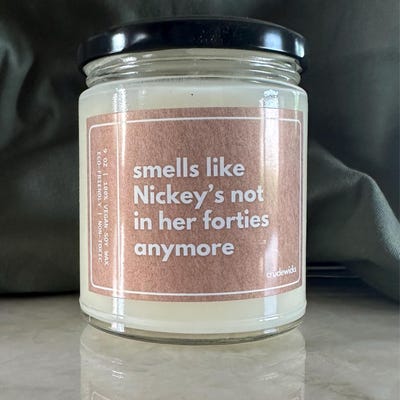 Smells Like Custom Text Candle Funny Gift Soy Candle Anniversary Gift ...