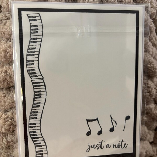 Handmade Music Thank You Card Set, Orchestra Teacher Gift - Etsy