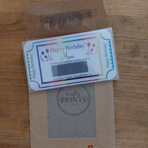 Scratch to Win Personalised Valentines Day Scratch Card - Etsy UK