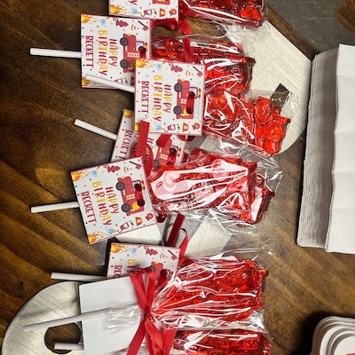 12 MUSICAL NOTE Hard Candy LOLLIPOPS Music Themed Party, Musical Party ...