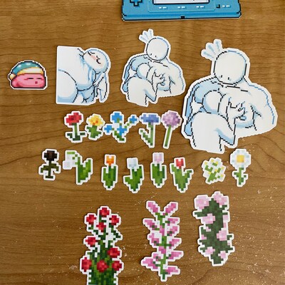 Autism TBH Yippee Creature Smooch Premium Sticker Meme Pixel - Etsy