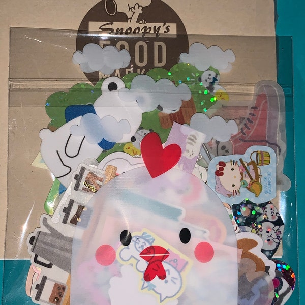 Sticker Strips Sack Food Strawberry Cake Sweet Bakery Coffee Bean ...