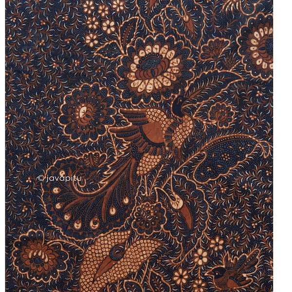 1960's Sarong Batik Gresik Merak - Etsy