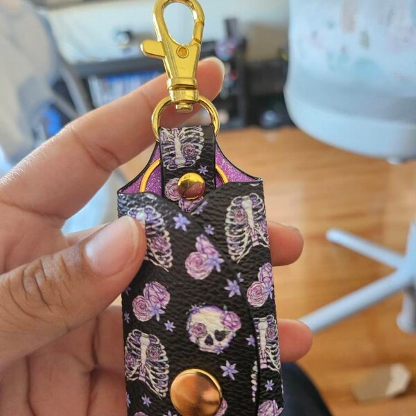 Bat Keychain, Halloween Key Fob, Bat Wing Accessory, Key Keeper, Spooky ...