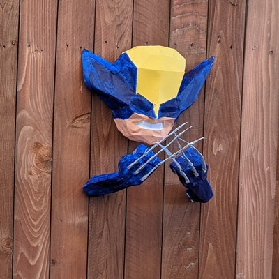 DIY Lowpoly Papercraft Iron Patriot Sculpture DIY - Etsy
