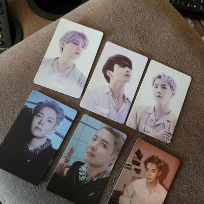 BTS Photo Card, Map of the Soul 7 Version 1, Jungkook V Jimin Suga J ...
