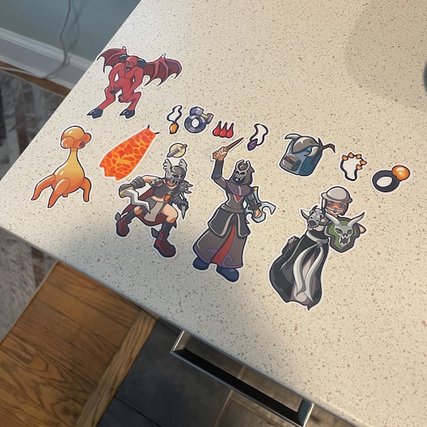 Combat Sticker Pack - Osrs Runescape - Etsy