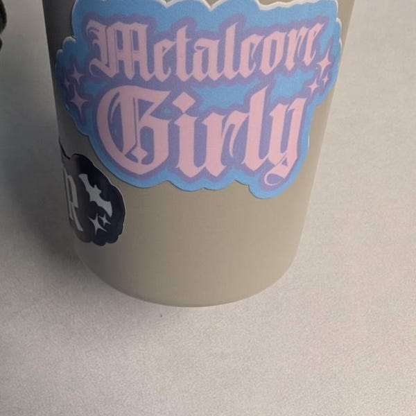 Blegh Heart Car Decal Emo Metalcore Sticker Cute Gothic Vinyl Decal Alt ...