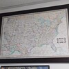 Texas State Wall Map Large Print Poster - Etsy
