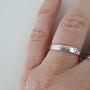 3mm BEST FRIEND RINGS for 3 Friendship Promise Ring for 4 Triple Bff ...