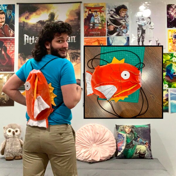 Mermaid/Fish Backpack Pattern - Etsy.de