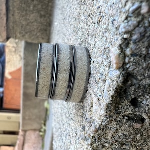 Titanium Beveled Edge Screw-together Ring Blank for Inlay - Etsy