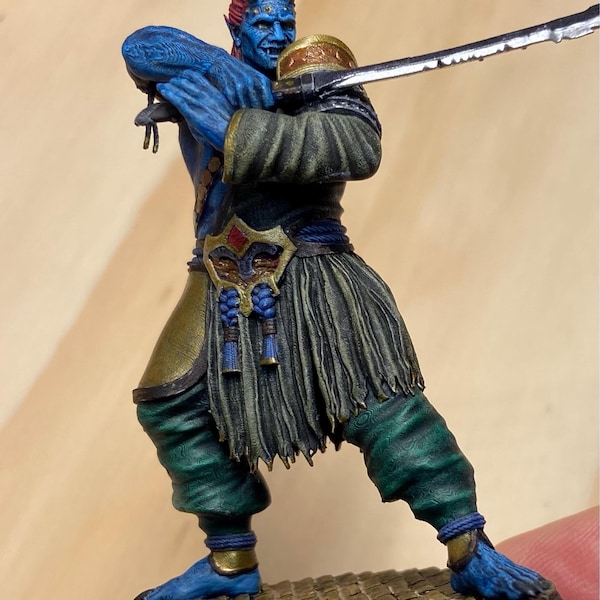 Briallyn Gold Leaf Satyr Miniature Wild Hunt Mammoth Factory D&D 5e ...