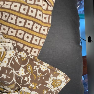 Multi Color Block Print Fabric Cotton Fabric Vegetable Dyes - Etsy