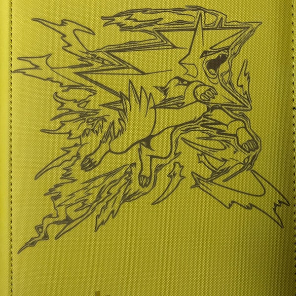 Custom Laser Engraved Binder for TCG Cards - Etsy