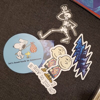 Cosmic Charlie Sticker Grateful Dead - Etsy