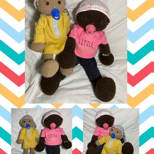 Binky Baby Life Size Baby Boy or Girl Doll Crochet Pattern - Etsy