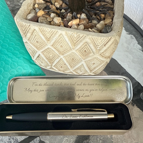 Engraved Luxury Parker Pen Set, Custom Fancy Pen, Luxury Pens for ...