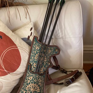 Historical Quiver-archery Quiver-traditional Ottoman Design Quiver-real ...
