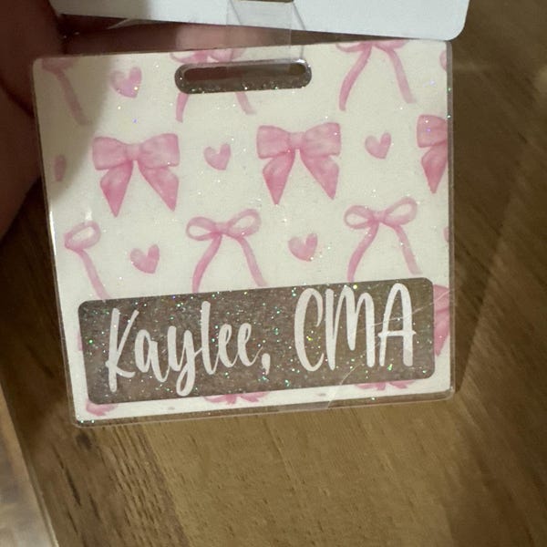 Glitter Name Badge|glitter Name Pin|glitter Name Tag|custom Name Tag ...