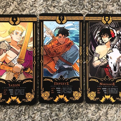 Percy Jackson Mythomagic Cards and Charms limited - Etsy