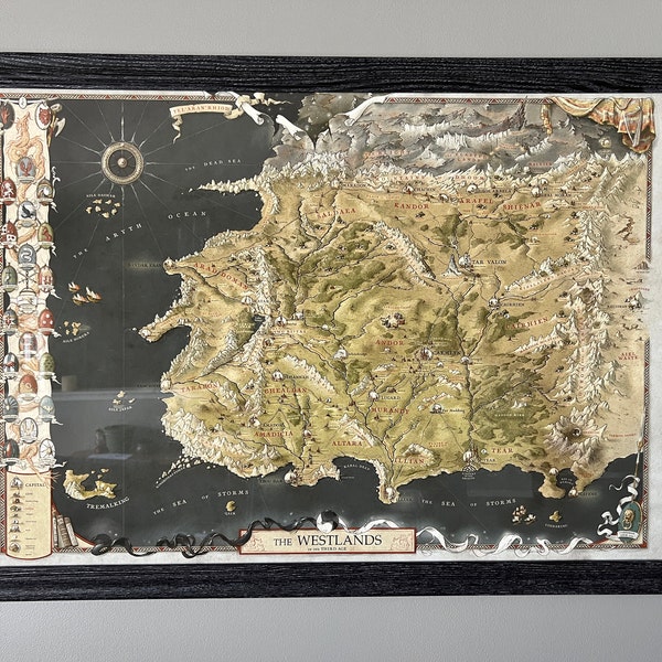 A New Wheel of Time Map (US, UK & Canada Delivery) - Etsy