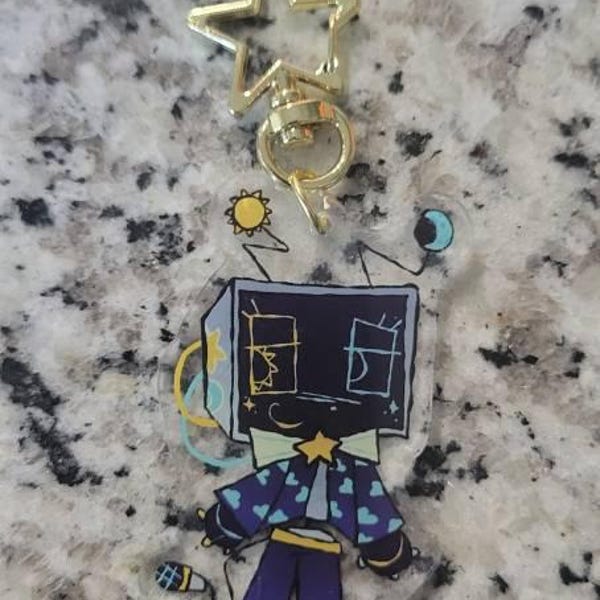 Startime Vee Dandys World Roblox Keychain - Etsy