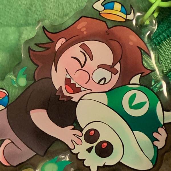 Vinesauce Joel Vargskelethor With Cute Logo Keychain - Etsy